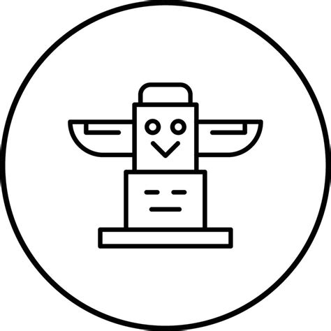 Totem Vector Icon 32219097 Vector Art At Vecteezy