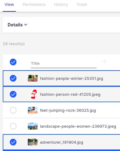 Bulk Actions In Web UI Nuxeo Documentation