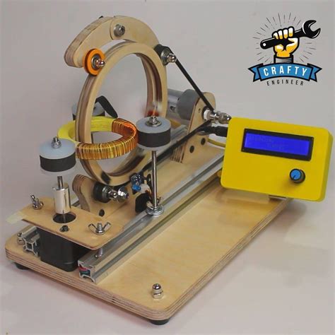 Diy Arduiuno Based Toroid Coil Winding Machine Arduino Project Artofit