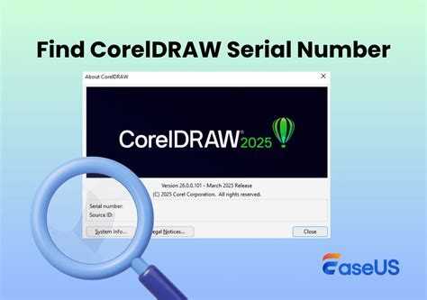 [easy To Follow] How To Find Coreldraw Serial Number Easeus
