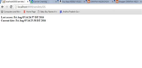 Swapna Medikonda Session Tracking In Servlets