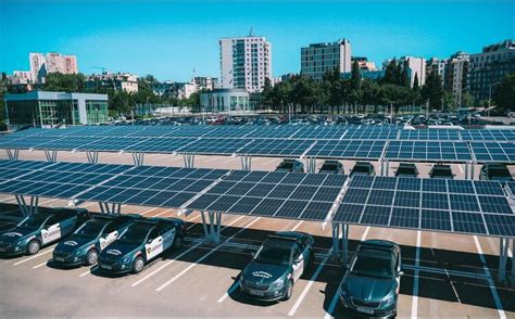 Georgian ყველაზე მძლავრი პარკინგის მზის ელსადგური საქართველოში Sun House