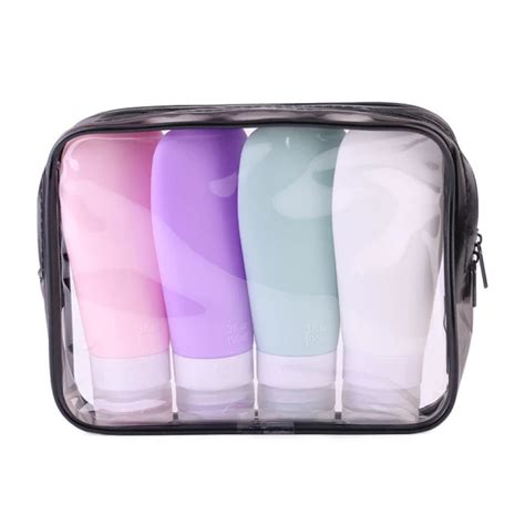 Soft Silicone Divider Bottle Travel Divider Storage Cosmetic Packaging Divider Bottle And