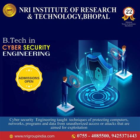 Nri Group Of Institutions On Linkedin Enroll Admissions Btech Cybersecurityprogram