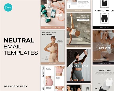 Editable Email Templates Email Marketing Product Marketing Etsy