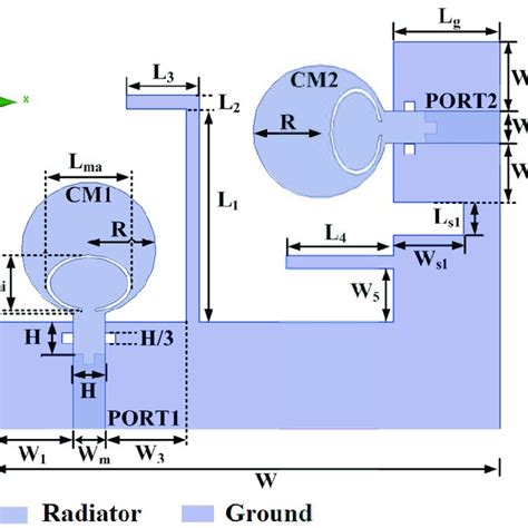 Pdf A Compact Mimodiversity Antenna With Wlan Band Notch