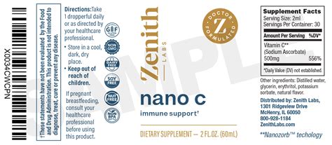Nano C Zenith Labs®