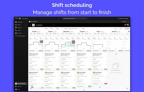 Soon Scheduling Webex App Hub