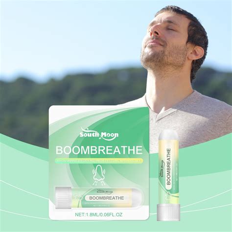 South Moon Nasal Congestion Inhaler Mint Essential Oil Sinusitis