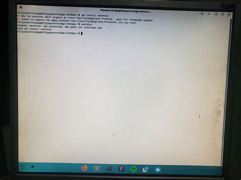 Erro Em Instalação No Terminal Linux Diolinux Plus