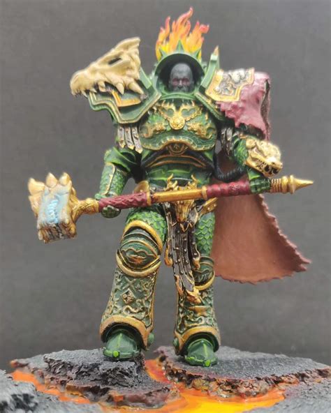 3d Printing The Primarch Vulkan • Made With Elegoo Mars 3・cults