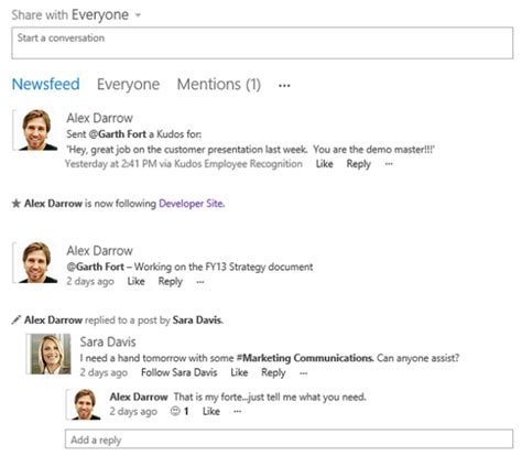 Making The Newsfeed Web Part Available Outside Of My Sites In