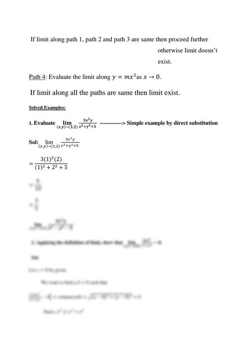 SOLUTION Multivariable Calculus Studypool