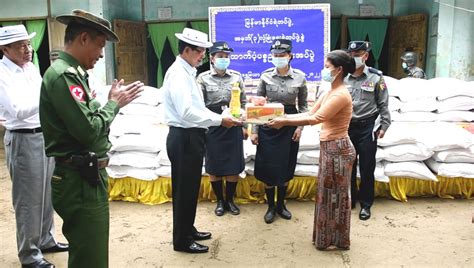 မှော်ဘီမြို့နယ်အတွင်းရှိ မြန်မာနိုင်ငံရဲတပ်ဖွဲ့ဝင်များနှင့် မိသားစုဝင်မ