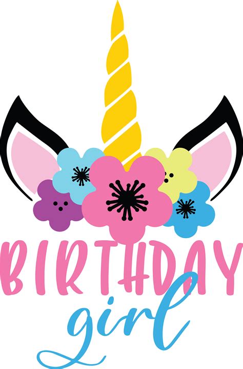 Unicorn Birthday Girl Svg Unicorn Eyelashes Magical Unicor Inspire Uplift