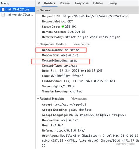 Configure The Response Header And Gzip With Nginx And Test The Effect