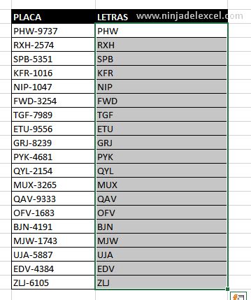Función Izquierda en Excel Aprenda a Usar Ninja del Excel