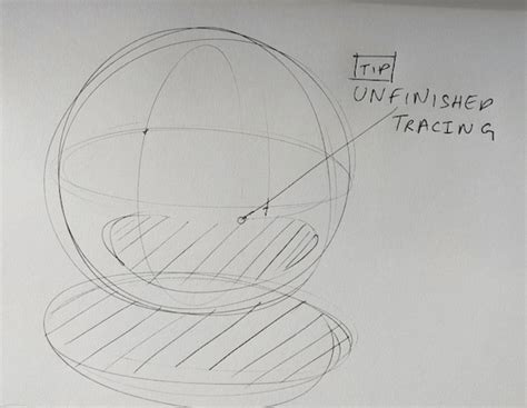 How To Draw A Sphere Easy Shadow Technique THE DESIGN SKETCHBOOK