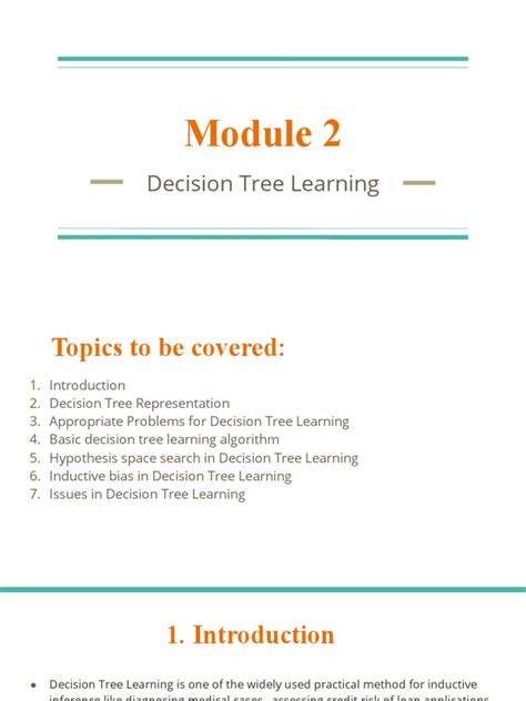 Module 3 Decision Tree Learning Pdf