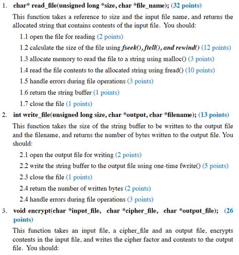 Solved 1 Char Readfileunsigned Long Size Char