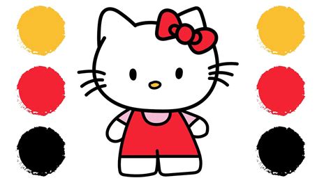 ХЕЛЛО КИТТИ Как нарисовать Раскраска ХЕЛЛО КИТТИ How To Draw Hello Kitty Hello Kitty