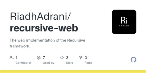 Github Riadhadranirecursive Web The Web Implementation Of The