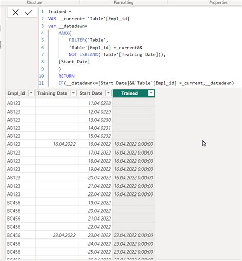 Solved 2 Date Fields Need To Populate 3rd Column If Train Microsoft Fabric Community