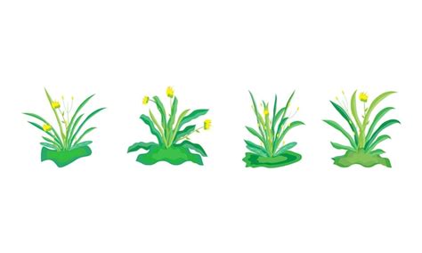 Grass Sprite Vectors And Illustrations For Free Download Freepik