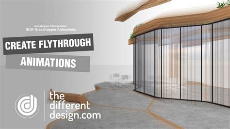 How To Create Fly Through Animations In Grasshopper Grasshopper Tutorial Youtube