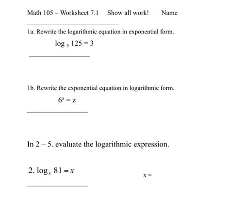 Mastering Exponential And Logarithmic Equations A Comprehensive