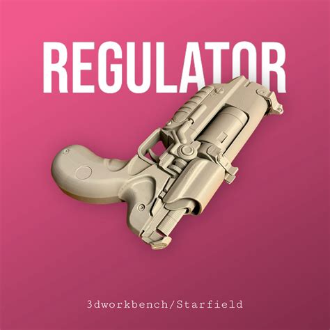 3d File Starfield Regulator 👾・3d Print Object To Download・cults