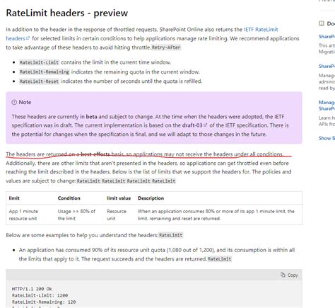 Get Throttling Headers From Graph Api C Reqeusts Microsoft Qanda