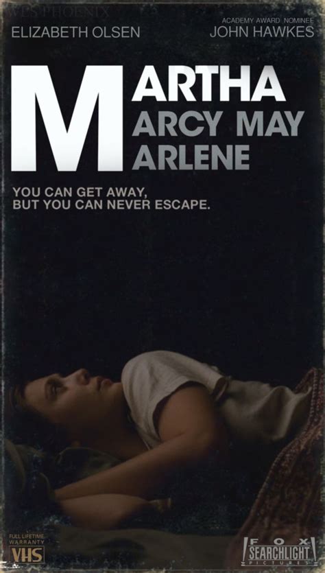 Martha Marcy May Marlene Custom Vhs Box Art In 2025 May Movie Vhs