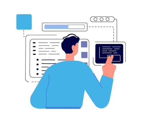 Premium Vector Java Technology Coder Programmer Boy Man Geek Boy Work