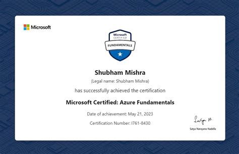 shubham mishra on linkedin azurecertification azurefundamentals