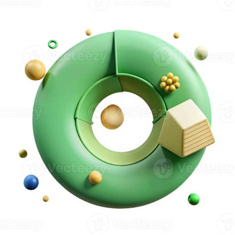 Magnificent Rustic Green Circle Diagram Cutout For Progress Tracking Professional 59069068 Png