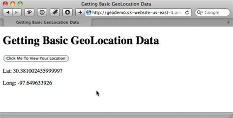 Html5 Geolocation Start Up With Geolocation Html5 Tutorial Webgranth