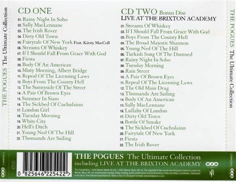 Release The Ultimate Collection” By The Pogues Cover Art Musicbrainz