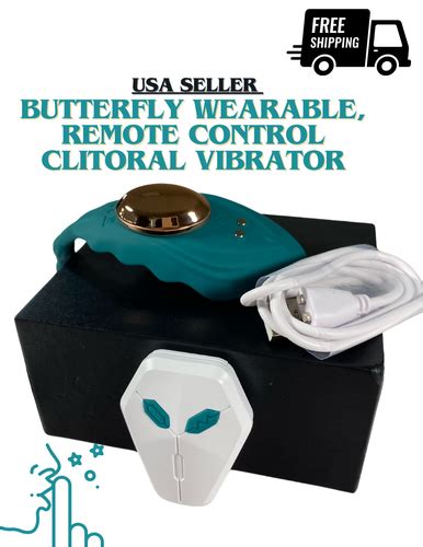 Wearable And Butterfly Vibrator Remote Control Vibrator Stimulator