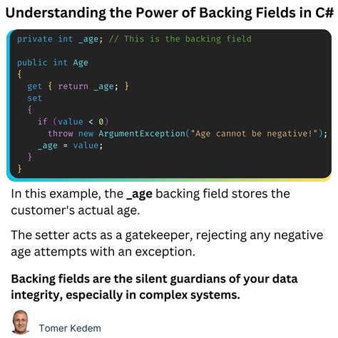 Tomer Kedem On Linkedin Csharp Coding Programmingbasics