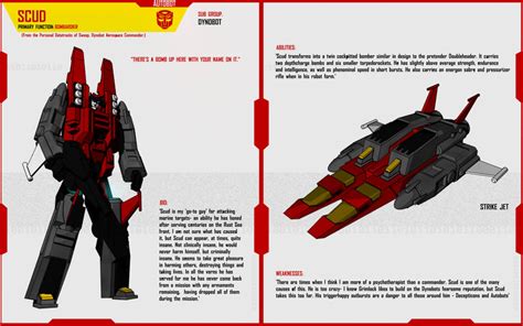 Dynobot Scud By F For Feasant Design On Deviantart