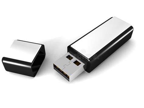 Usb Flash Memory Drive With Combination Lock Stock Illustration Illustration Of Binary Closed