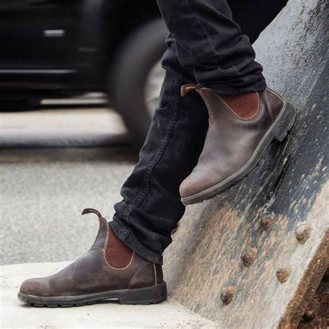 Blundstone Unisex 500 Stout Brown Vince Devito Shoes