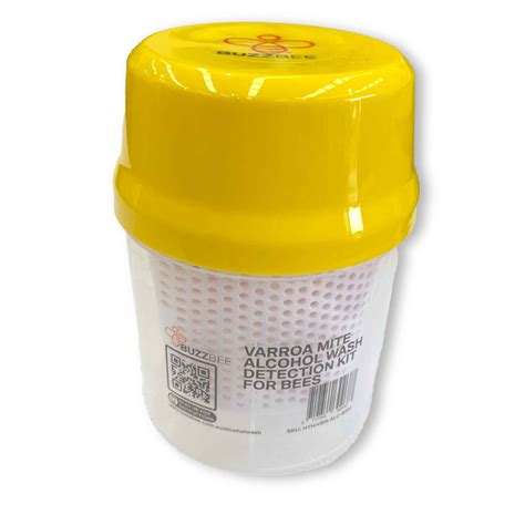 Varroa Mite Alcohol Wash Detection Kit Buzzbee Beekeeping
