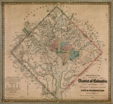 Washington D C And The Quest For A Perfectly Square City