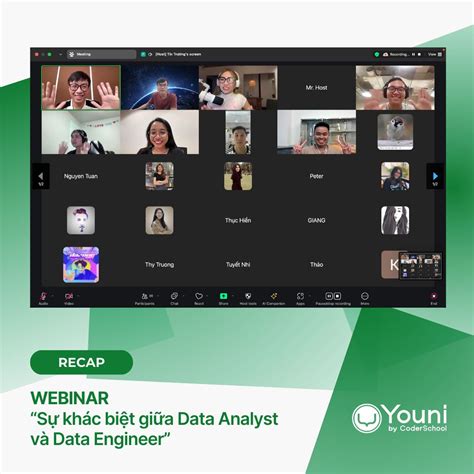 Coderschool It W21 On Linkedin 1 Tiếng Coi Webinar Gói Về Hàng Tá Insight Thú Vị Về Nghề