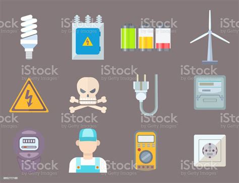 에너지 전기 전원 아이콘 배터리 벡터 일러스트 레이 션 전기 전압 소켓 기술 권위에 대한 스톡 벡터 아트 및 기타 이미지