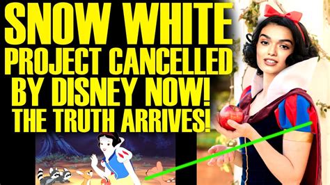 Snow White Project Cancelled By Disney The Truth Arrives And Its A