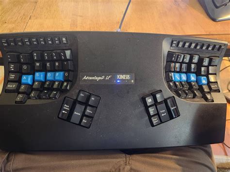 Used Kinesis Advantage2 Lfq Wired Keyboard Model Kb600lfq Ubb Threads