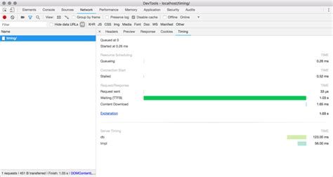 Measuring Performance With Server Timing
